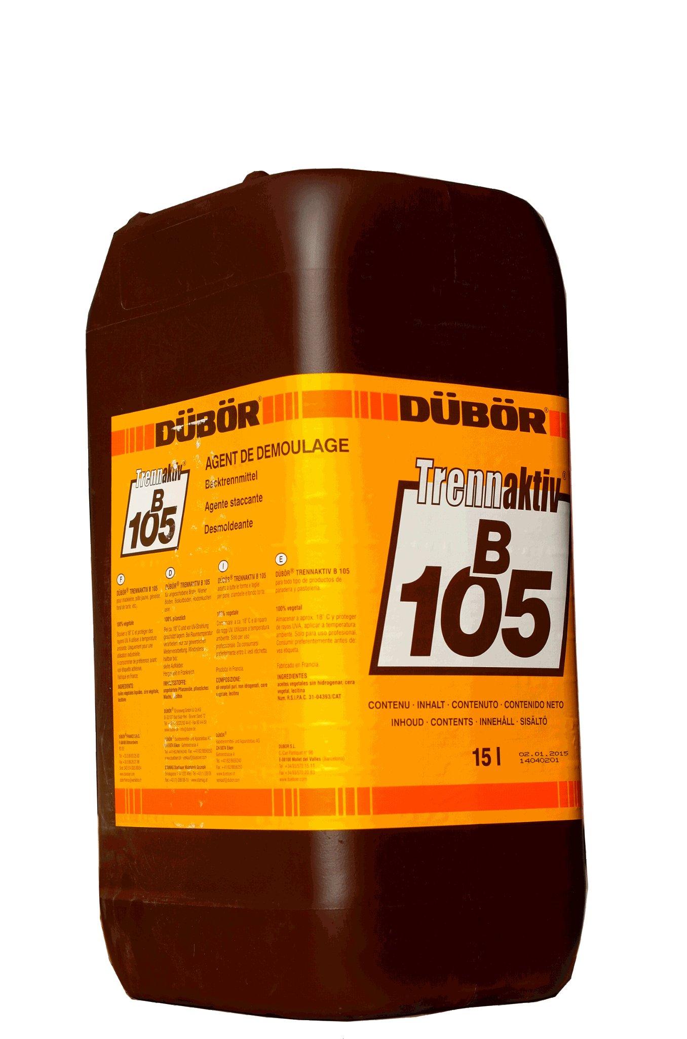 B105 - 上海威润贸易有限公司-德国DUBOR食用脱模油-烤盘油-DUBOR中国总代理